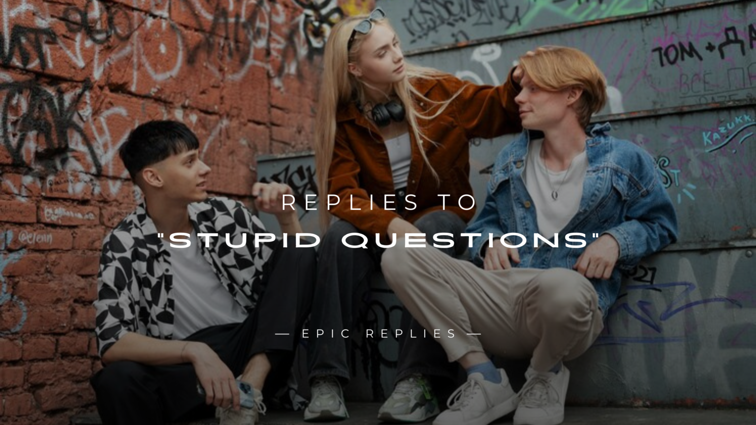 220+ Best Replies to "Stupid Questions" Here's How
