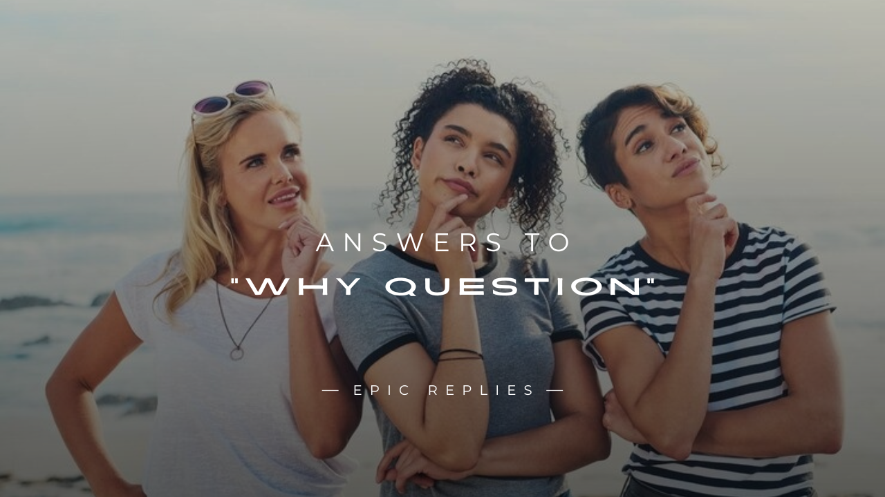 250+ Best Answers To "Why Question"